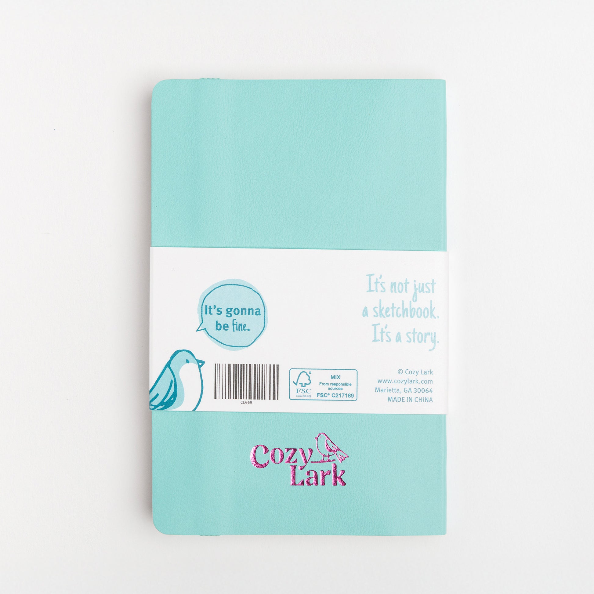 Pocket Practice Book – Mini Watercolor Sketchbook | Cozy Lark